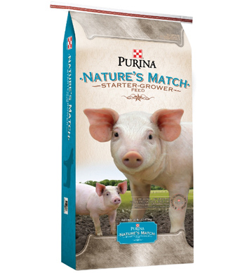 Purina Nature's Match Pig Starter Grower 50 lb. - Wilco Farm Stores